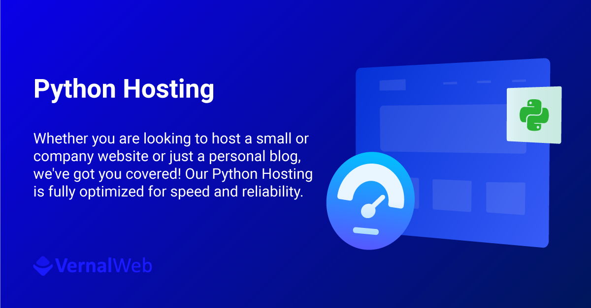Python Hosting | Best Python App Hosting in Bangladesh
